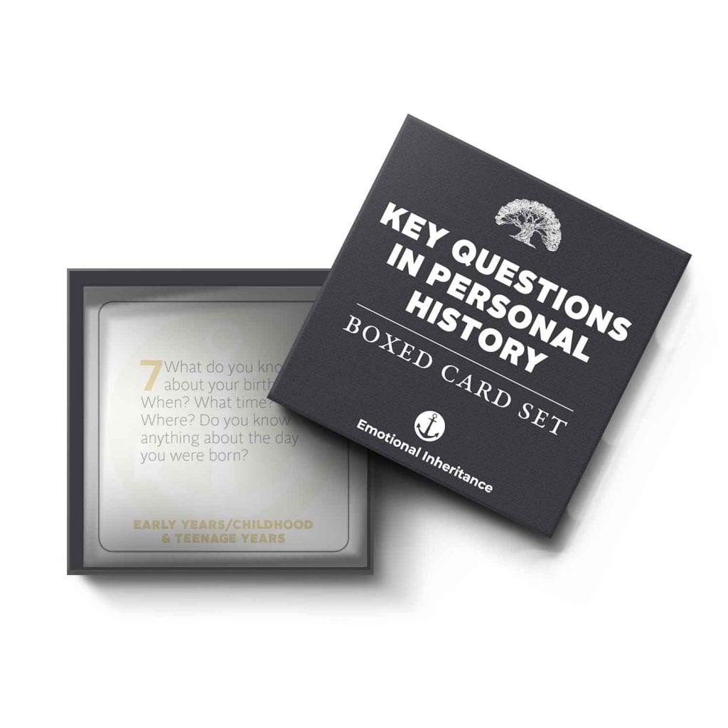 Key Questions in Personal History - Boxed Card Set - Exisle Publishing