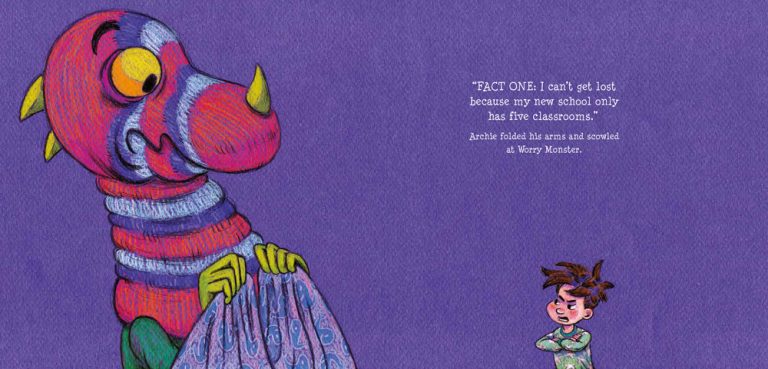 Go Away, Worry Monster! - Exisle Publishing